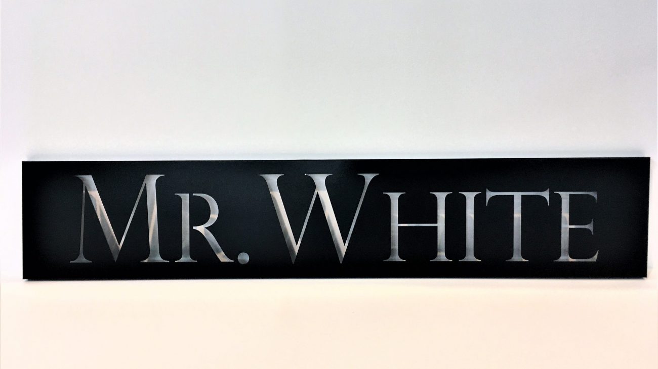 Custom metal advertising signs - Martin Design